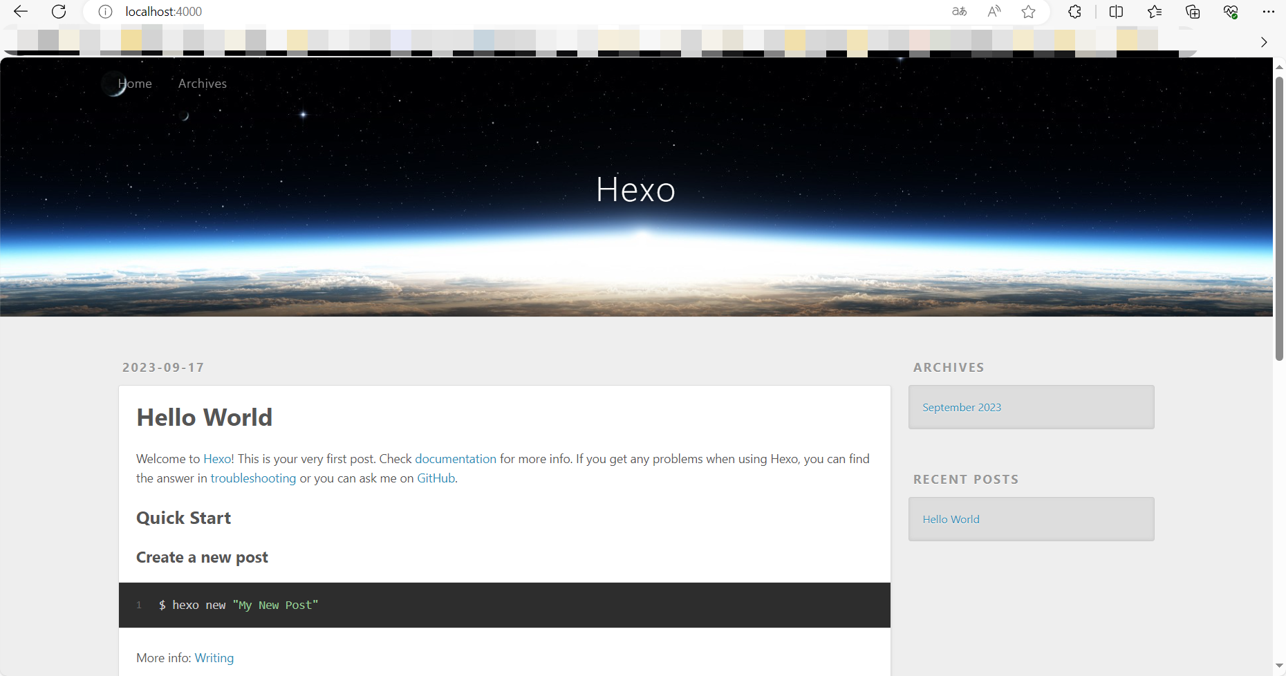 使用Hexo和Stellar搭建个人博客网站【超详细贴心保姆级教程💖】 - BoBoBlog